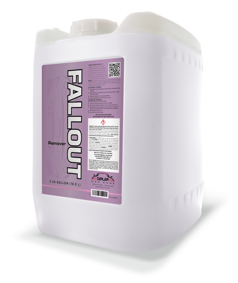 Fallout – Remover Gallon – Dealer Car Care